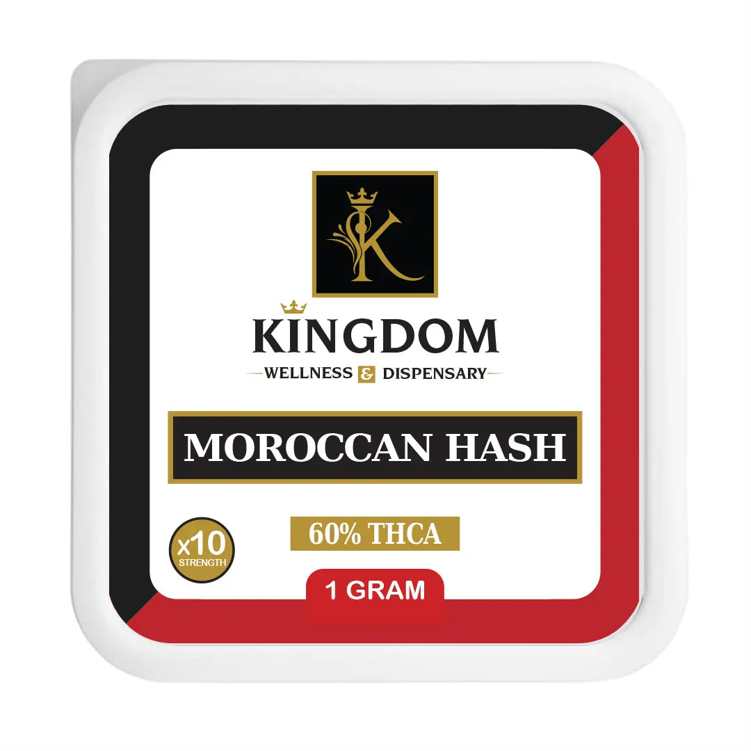 THCA Hash - Afghan, Moroccan Hash - Kingdom Wellness & Dispensary